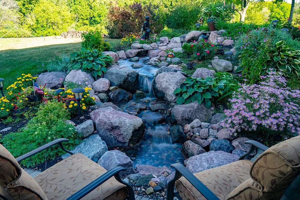 Pondless Water Feature Stones