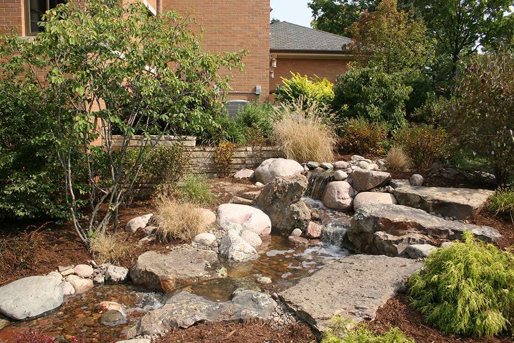 Pondless Waterfall and Stream | Water Feature Contractor